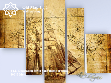 Second Life Marketplace - Cho*= Old Map 1 C/m v17